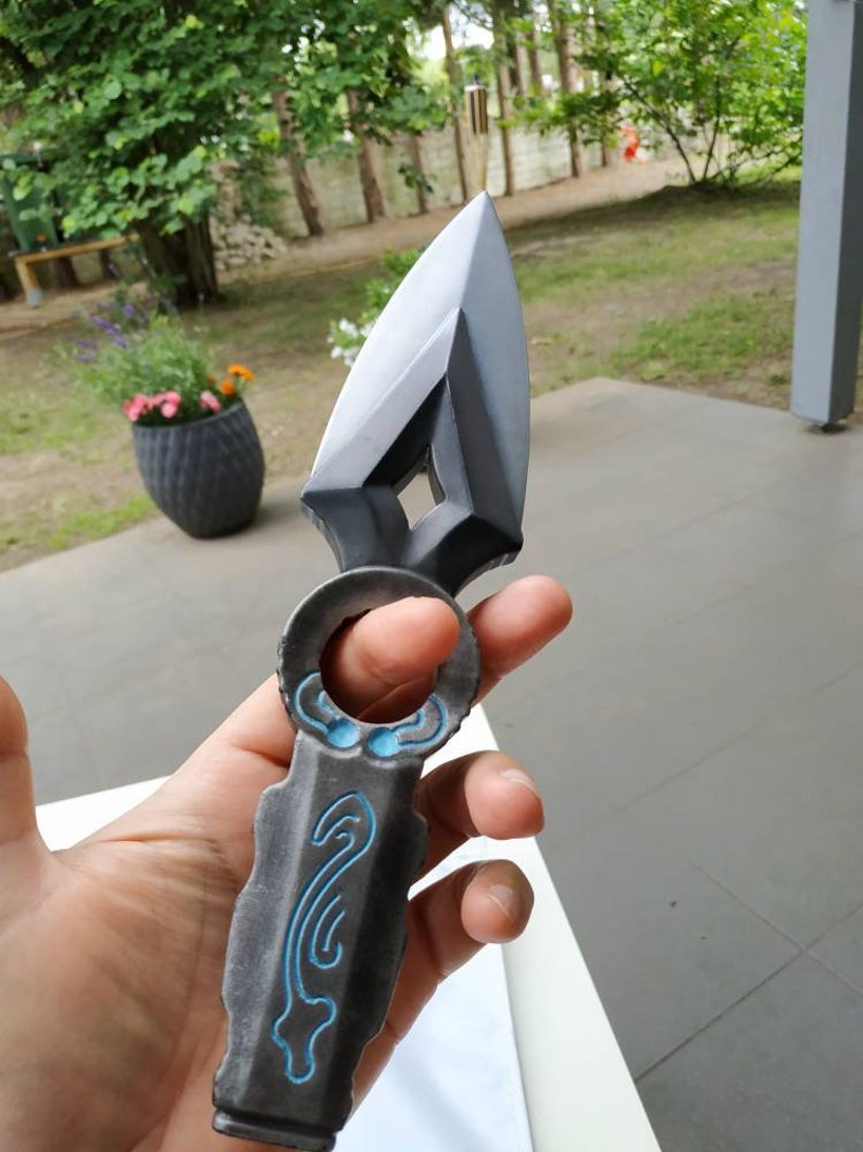 Valorant JETT Cosplay Throwing Knife dagger 1:1 3d Printed - Etsy