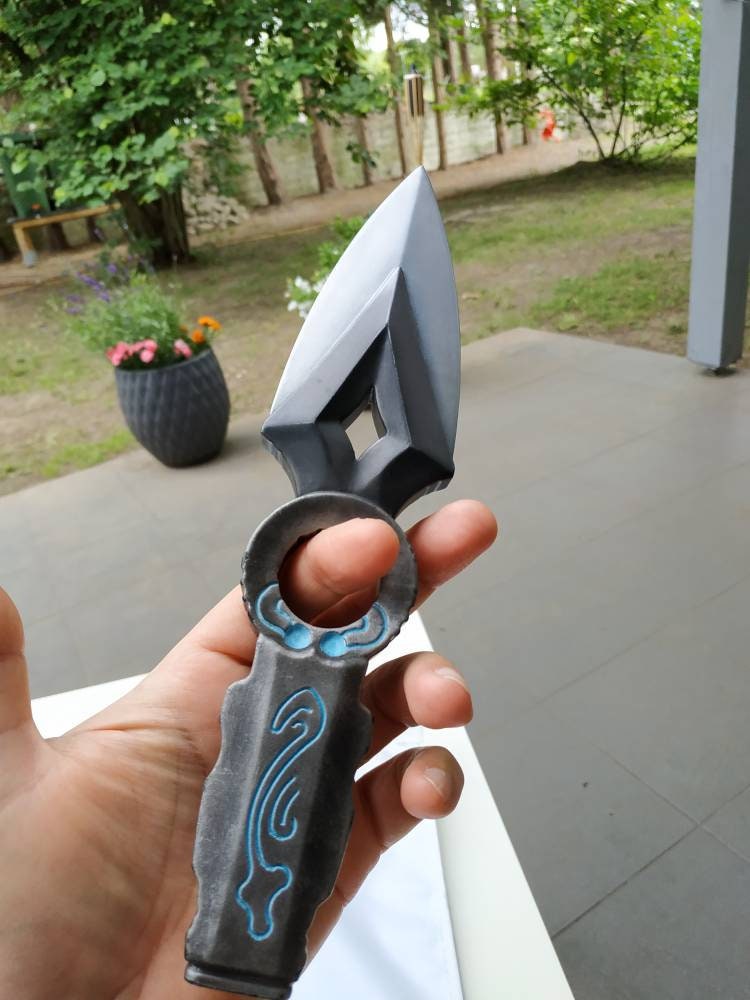 Valorant JETT Cosplay Throwing Knife dagger 1:1 3d Printed - Etsy
