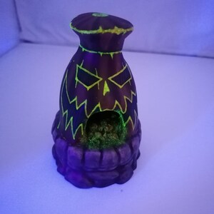 RUST Furnace Jack O Lantern 3d Printed and Painted Glow in the Dark ...