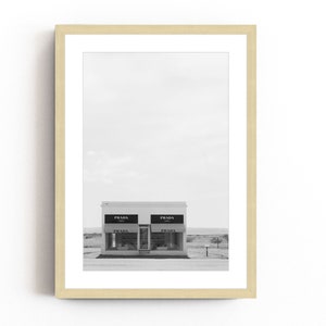 Marfa TX Art Print: Fashion Desert, Modern Western Decor - Etsy