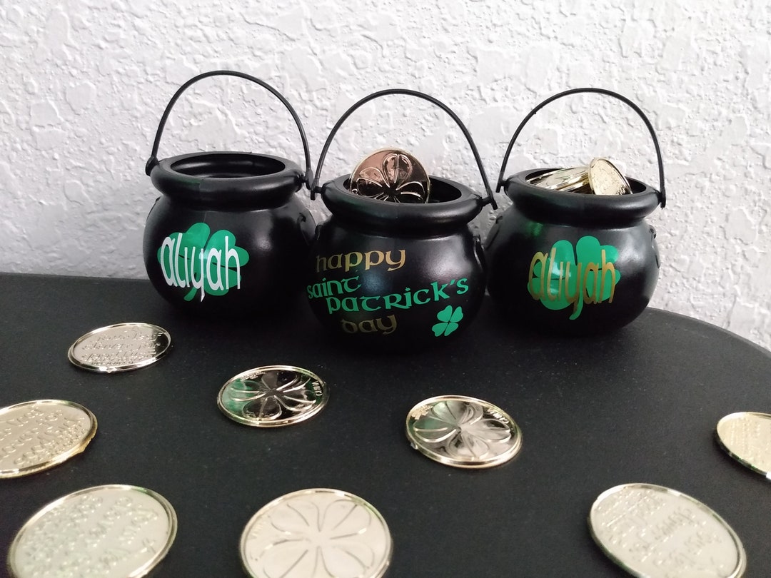St. Patrick’s Day Pot of Gold Container - Personalized Pot of Gold ...