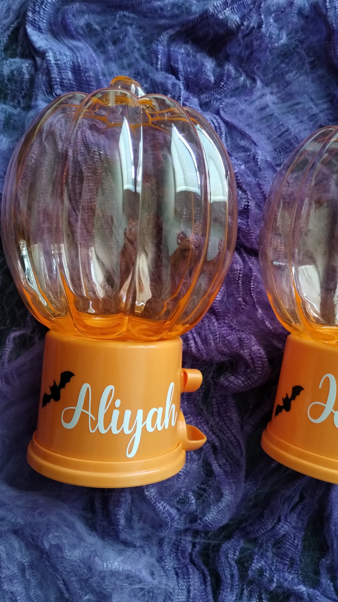 Personalized Halloween Candy Dispenser, Pumpkin-shaped Candy Dispensers ...