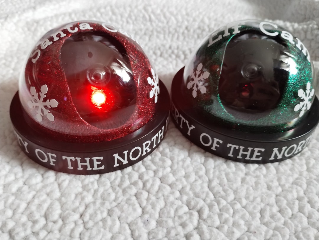 Light up Santa Cam, Elf Cam, Santa Surveillance Camera With Letter. - Etsy