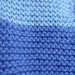 Pretty Periwinkle and Light Blue Handmade Knit Afghan Couch Throw ...