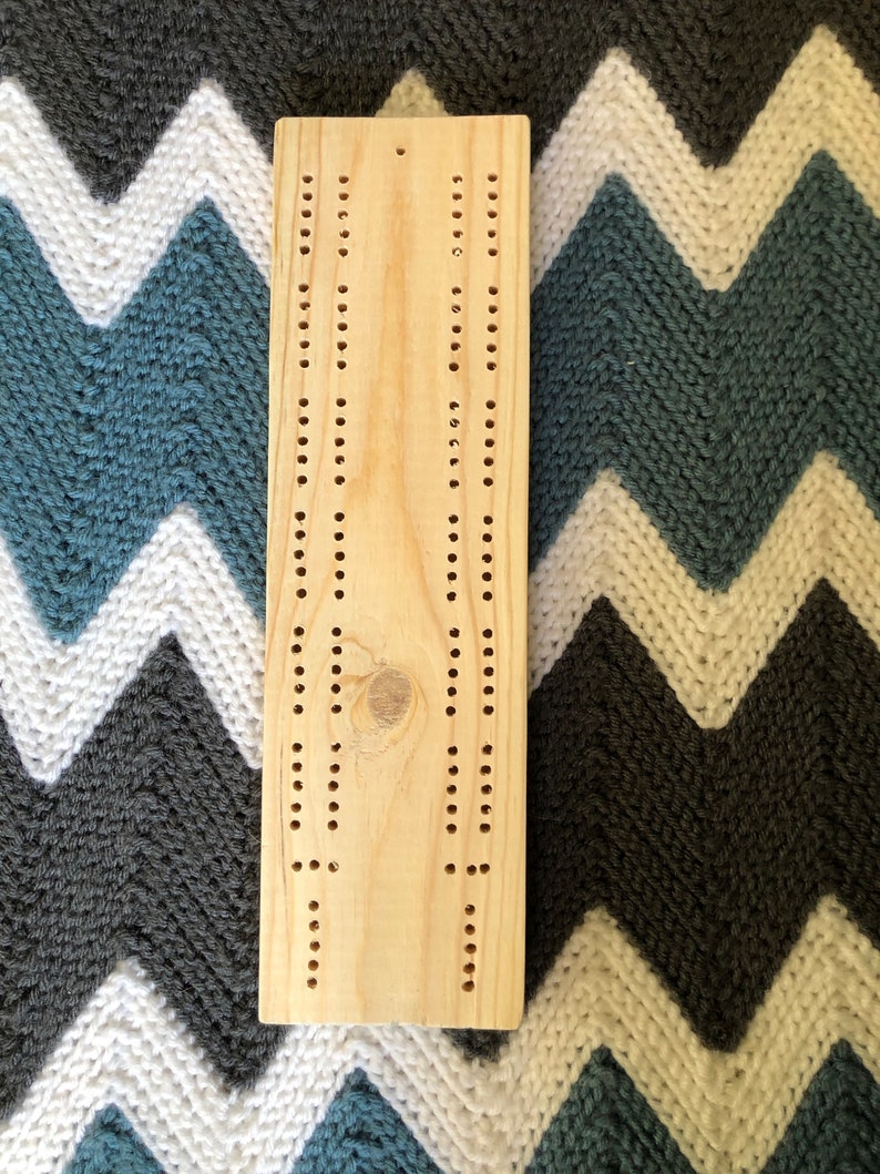 Basic Cribbage Board - Etsy