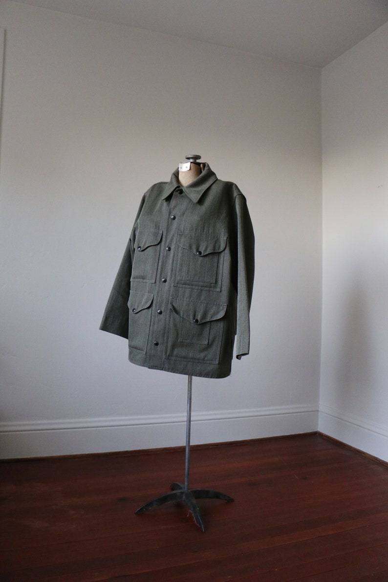 Vintage Filson Seattle Co. Wool Whipcord Mackinaw Cruiser - Etsy