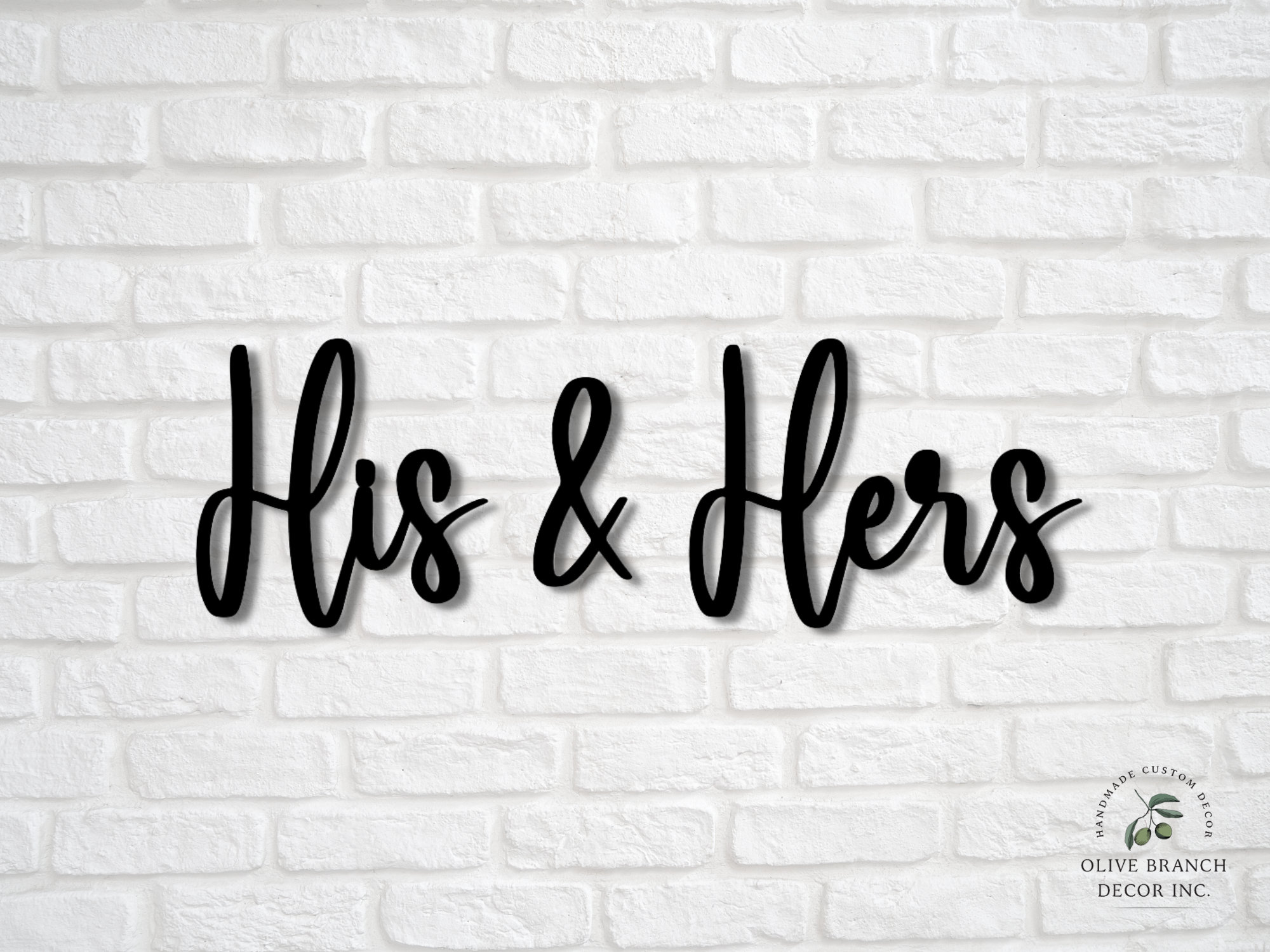 His and Hers Sign His and Hers Wall Sign Bedroom Wall Sign - Etsy