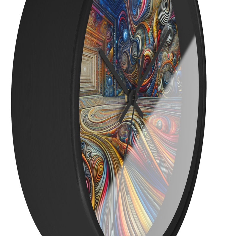 Lorena Bellini Wall Clock Surreal Design Home Decor Housewarming Gift Abstract Art Artistic ...