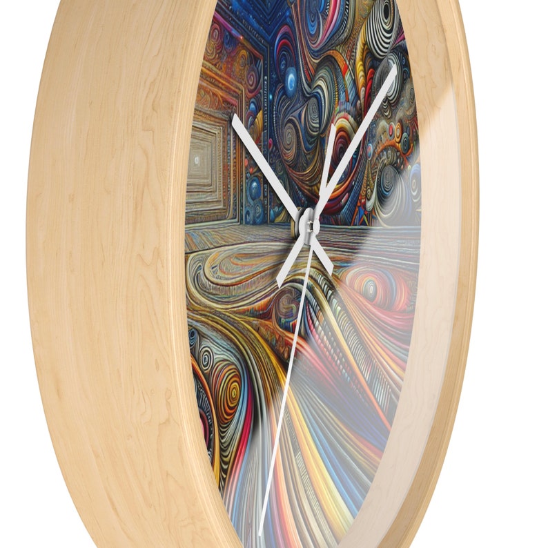 Lorena Bellini Wall Clock Surreal Design Home Decor Housewarming Gift Abstract Art Artistic ...