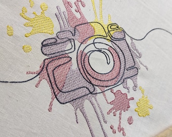Embroidery Camera Design - Etsy