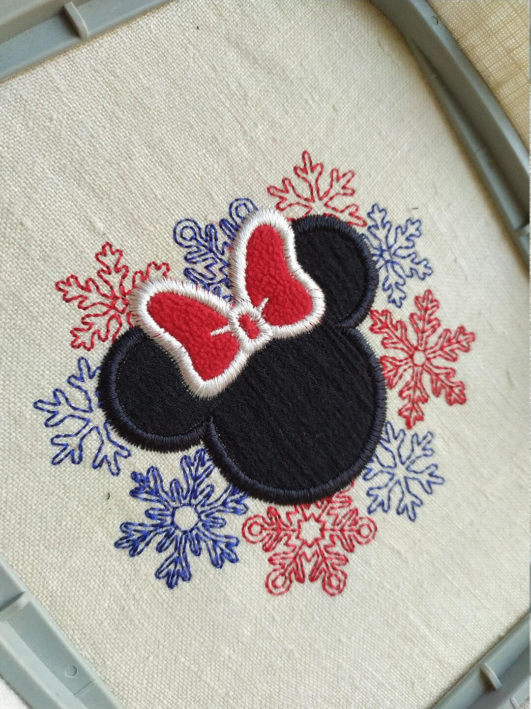 Mouse Embroidery Design, Embroidery Designs Applique - Etsy