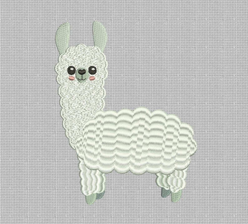 Super Llama machine embroidery design 5x7 Design Pattern | Etsy