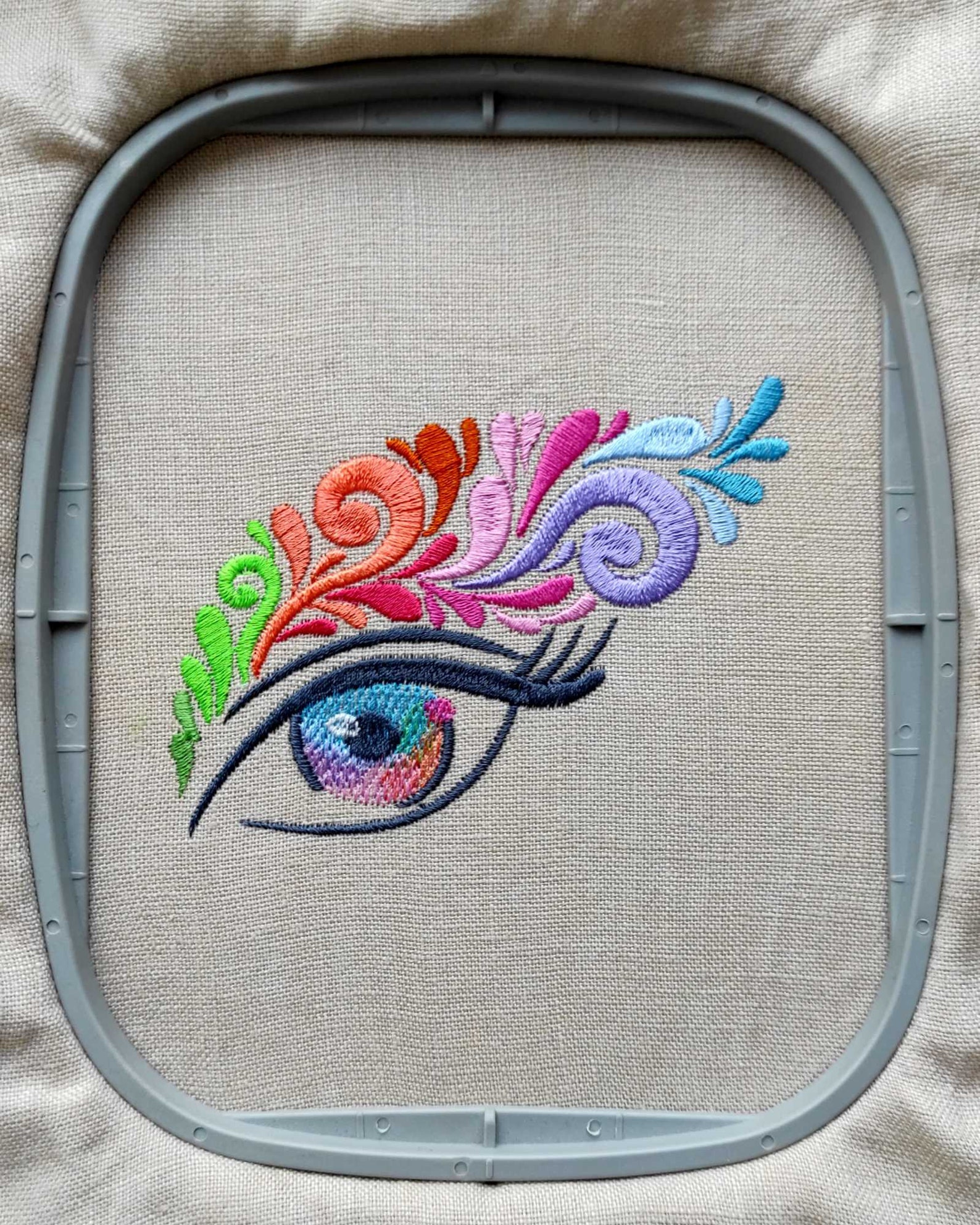 Embroidery Design Makeup, Embroidery Designs Eye - Etsy