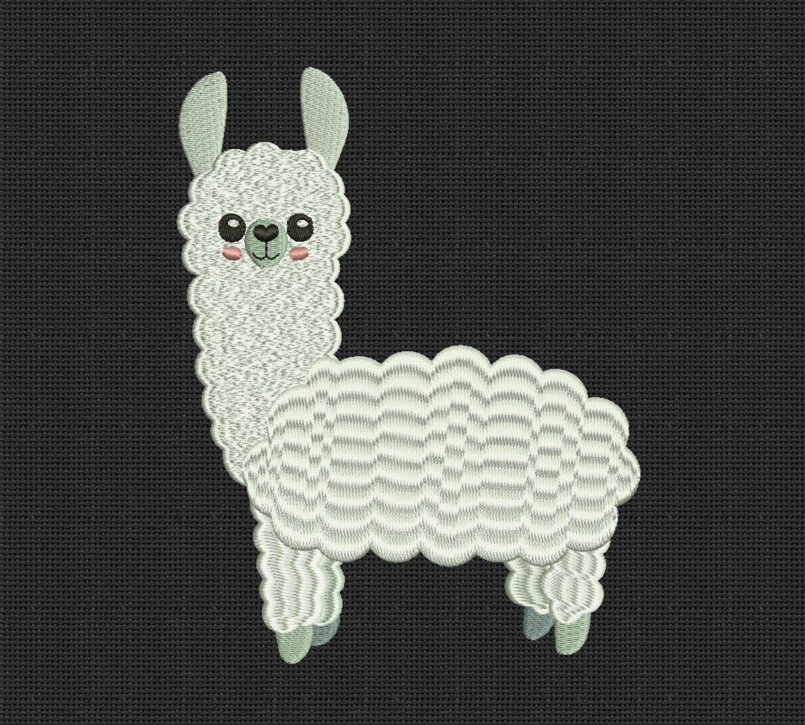 Super Llama machine embroidery design 5x7 Design Pattern | Etsy