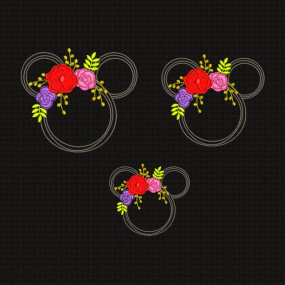 Mouse Embroidery Designs - Etsy