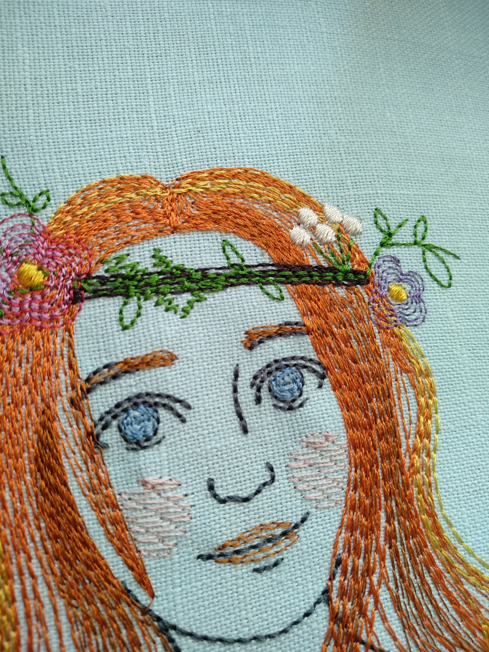 Girl Embroidery Design Woman Embroidery Designs - Etsy