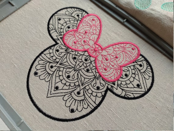 Embroidery Design Mouse - Etsy