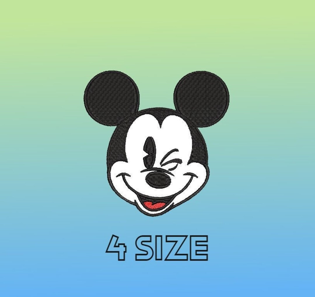 Embroidery Design Mouse - Etsy