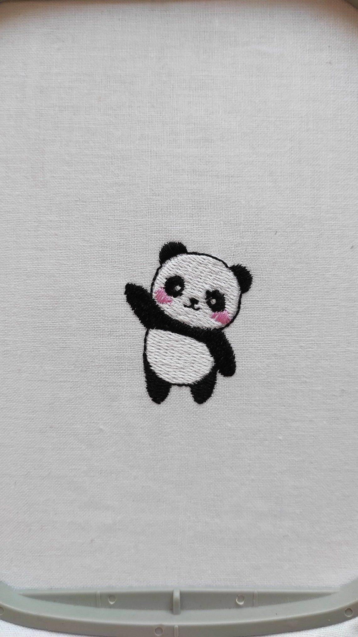 Panda Embroidery Design Mini - Etsy