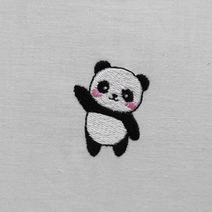 Panda Embroidery Design Mini - Etsy