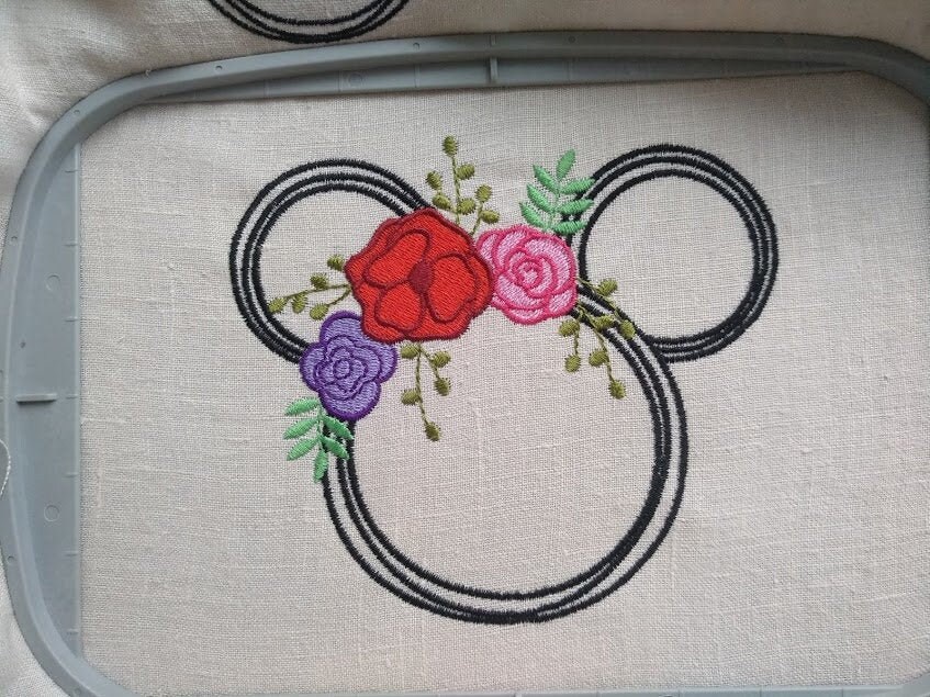 Mouse Embroidery Designs - Etsy
