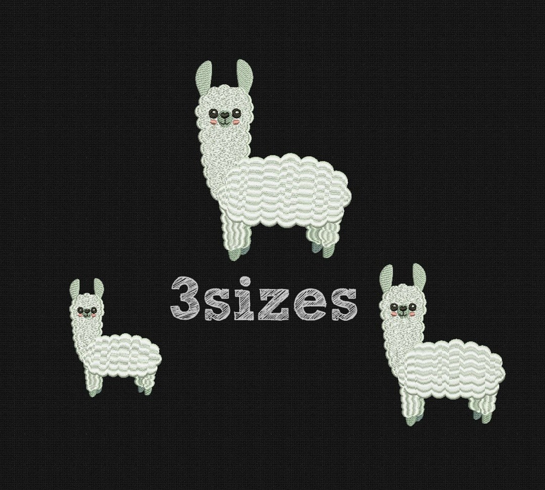 Embroidery Designs Llama, Alpaca Embroidery Design - Etsy