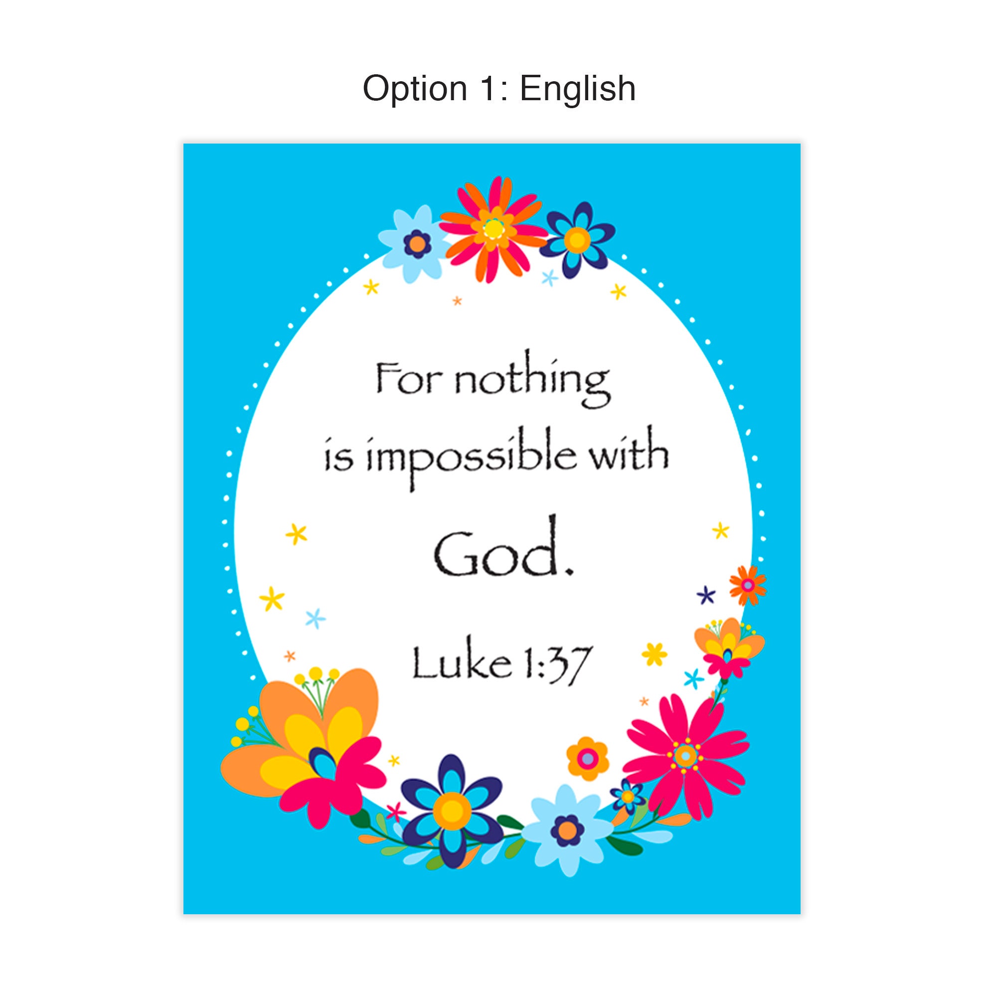 Luke 1:37 Verse