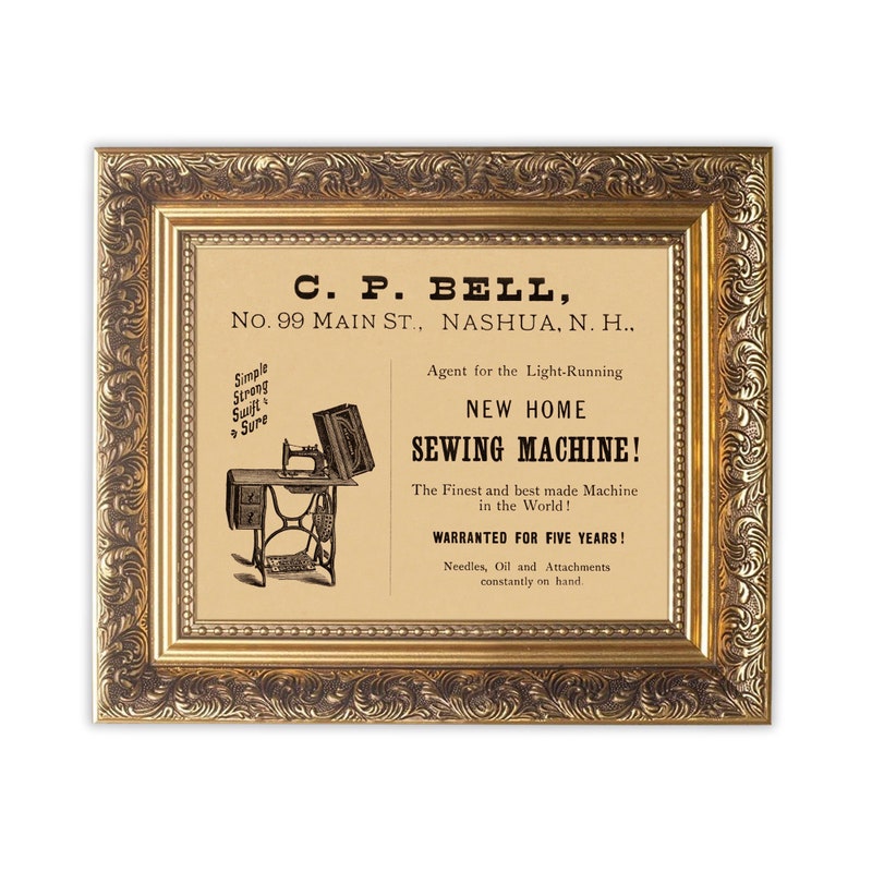 Sewing Machine Ads - Etsy