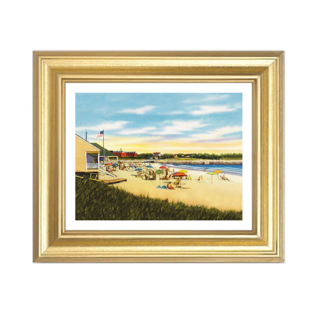 Vintage Coastal, Vintage Beach Prints, Vintage Illustration, Antique ...