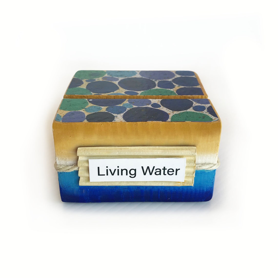 Sea-inspired Scripture Card Holder Bible Verse Card Holder - Etsy