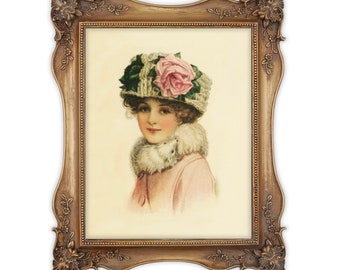 Victorian Lady Prints - Etsy