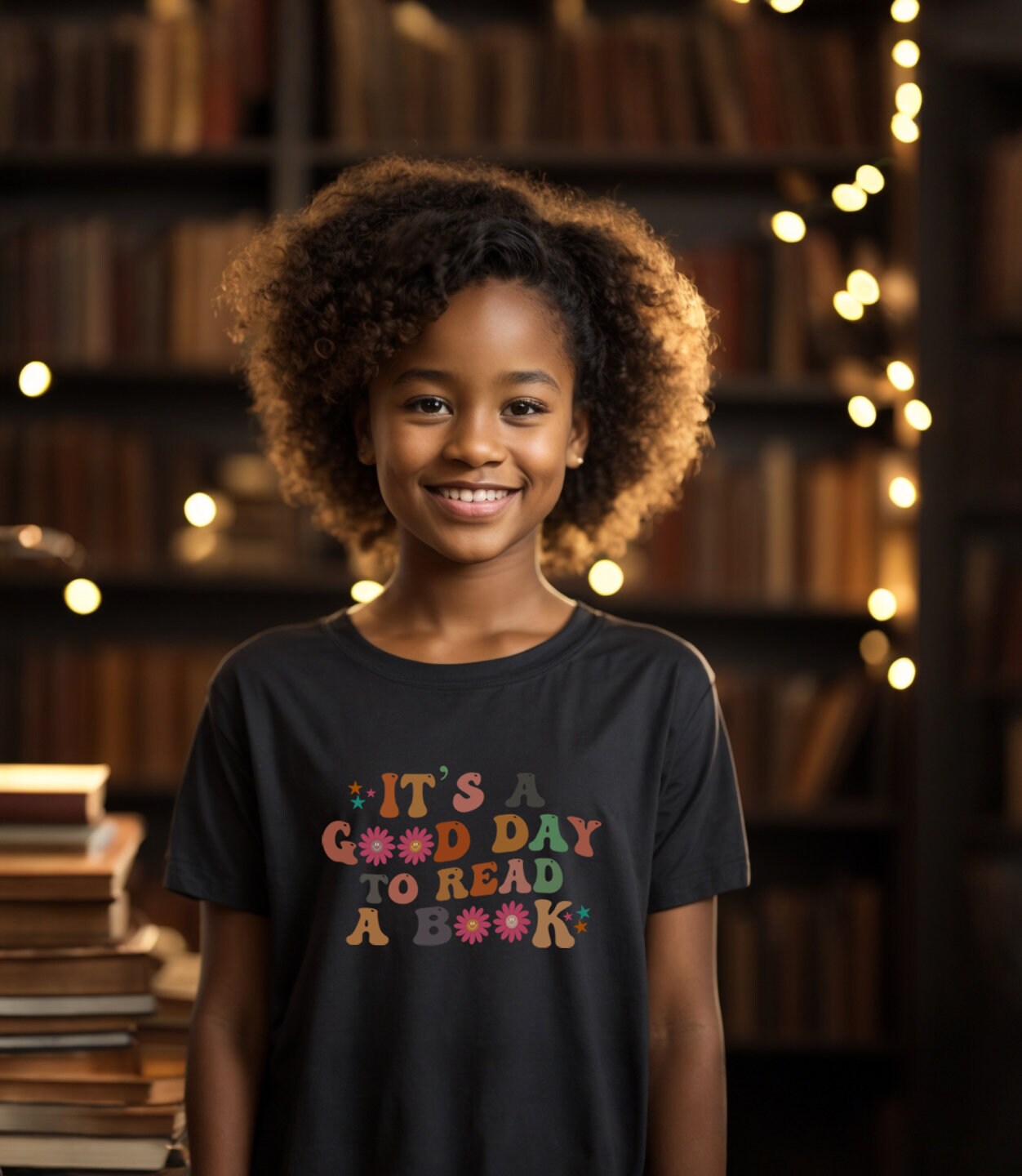 It's a Good Day to Read a Book Tee Childs Reader Tshirt Youth Reading ...