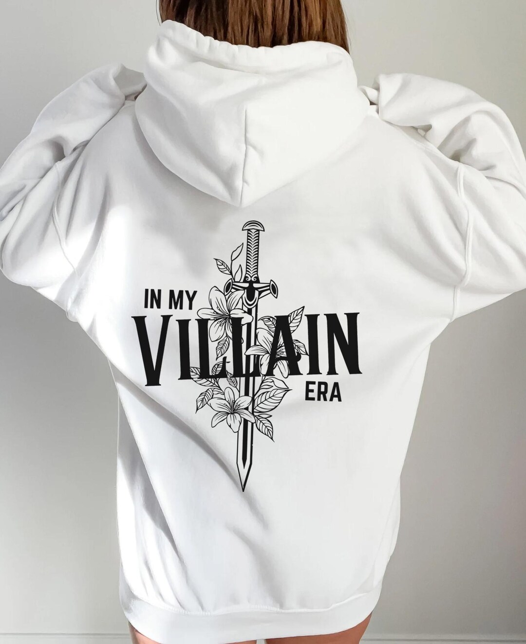 In My Villain Era Reader Hoodie Book Lover Shirt Reader Bookish Shirt Bookish Babe Dark Romance ...