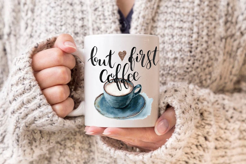 But First Coffee Mug Coffee Cup Coffee Lover but 1st | Etsy