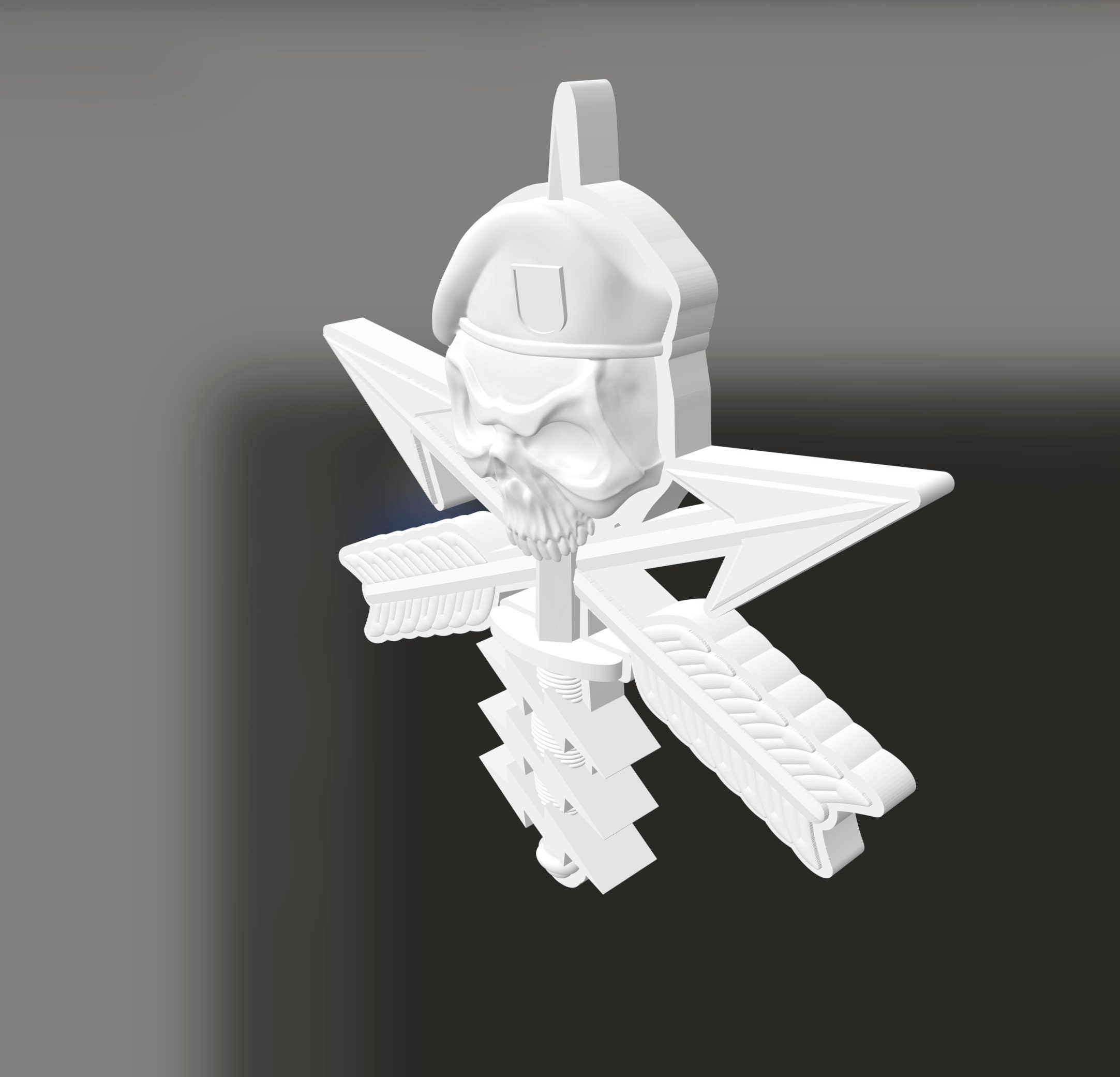 Special Forces Skull With Dagger V2 - Etsy