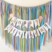 Rainbow Colors Fringe Backdrop, Ice Cream Party Courtain, Streamer ...