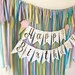 Rainbow Colors Fringe Backdrop, Ice Cream Party Courtain, Streamer ...