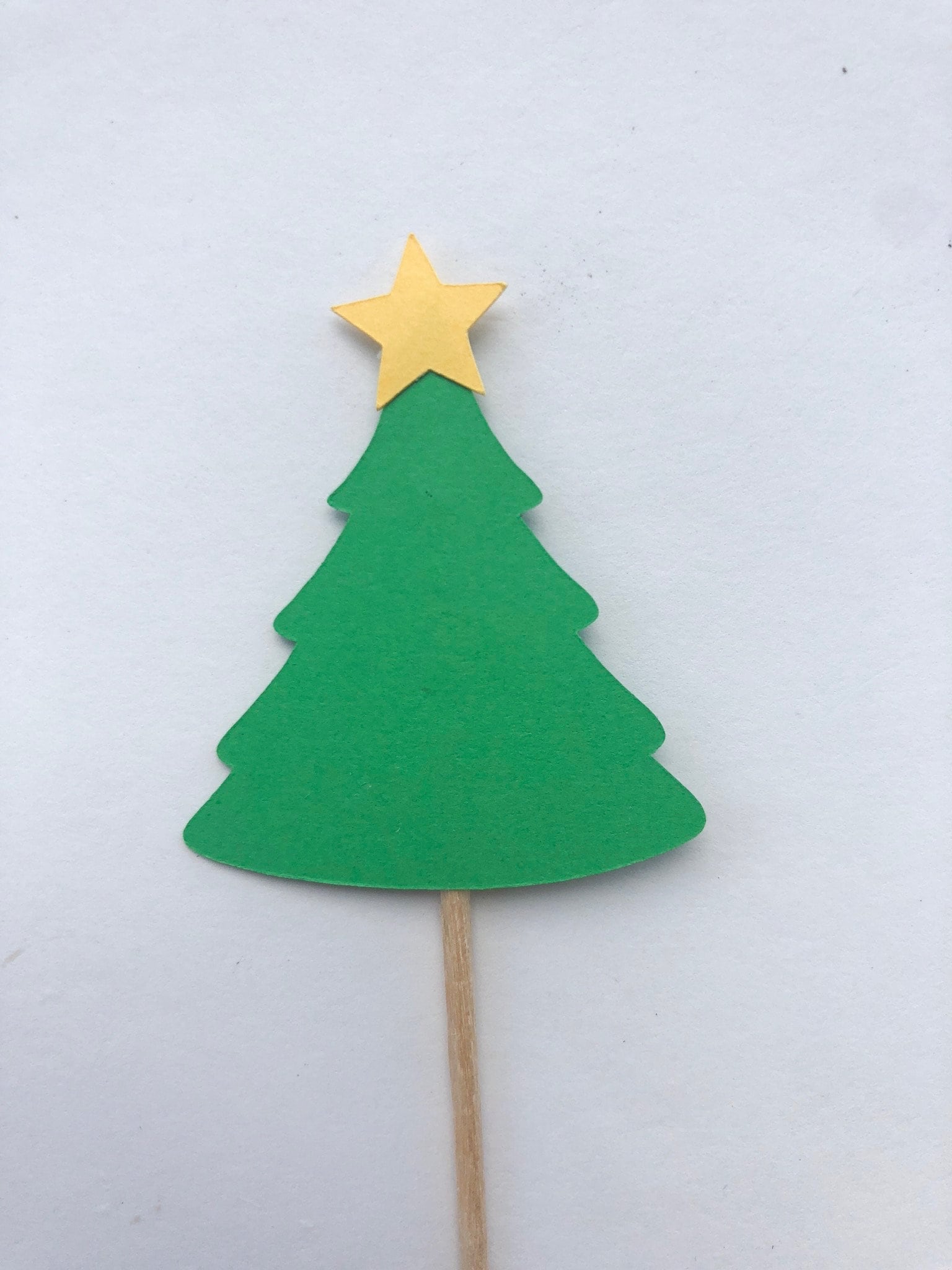 Christmas Tree Cupcake Topper Holiday Party Decorations - Etsy Australia