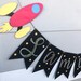 Rocket Banner Personalized Space Banner Rocket Space Party - Etsy