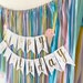 Rainbow Colors Fringe Backdrop, Ice Cream Party Courtain, Streamer ...
