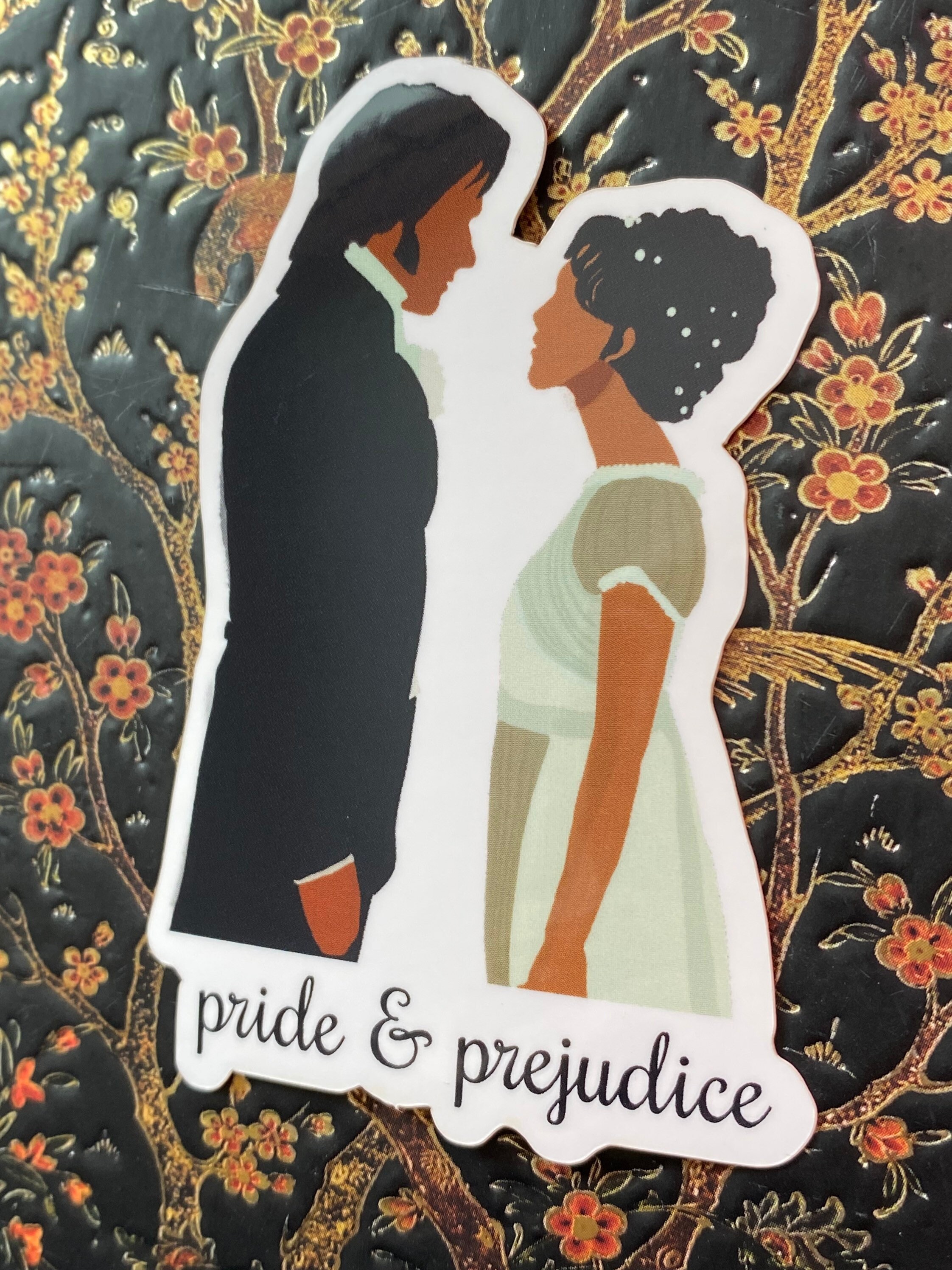 Mr. Darcy Elizabeth Bennet P&P Sticker - Etsy