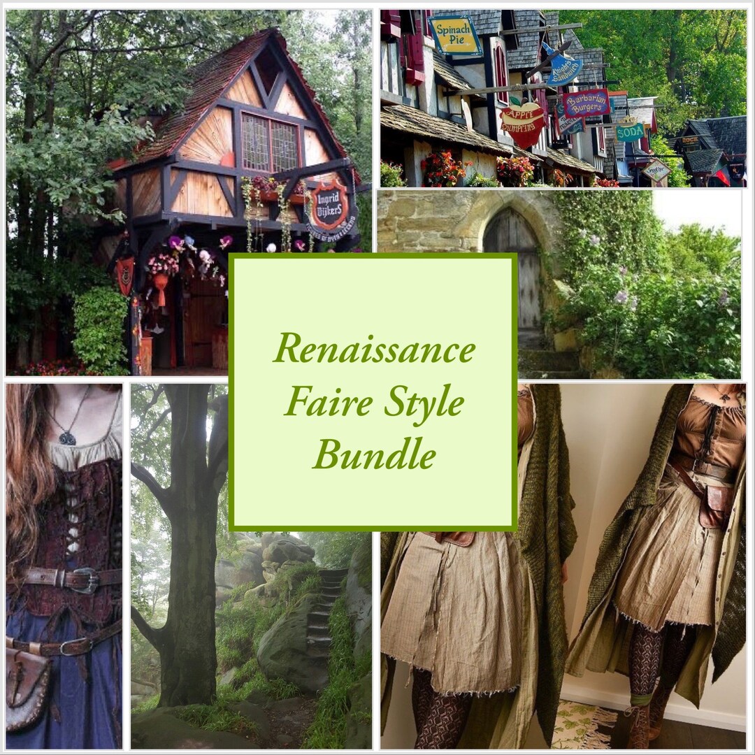 Renaissance Faire Style Bundle Mystery Box Ren Fest Starter Garb - Etsy