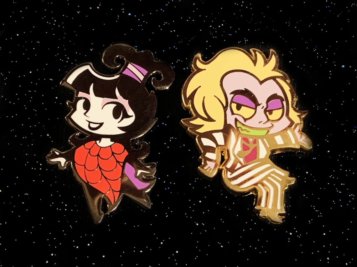 Lydia Enamel Pin | Etsy