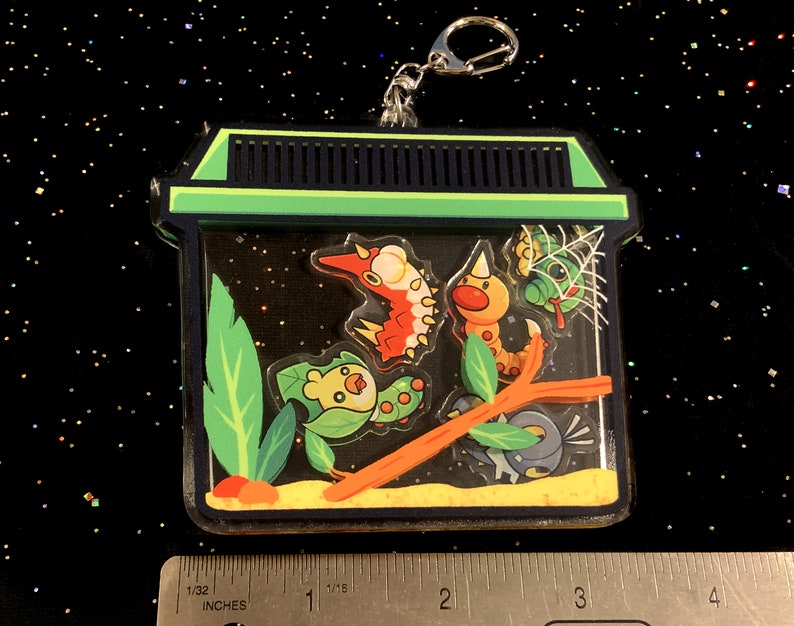 Bug Catcher 4 Shaker Charm - Etsy