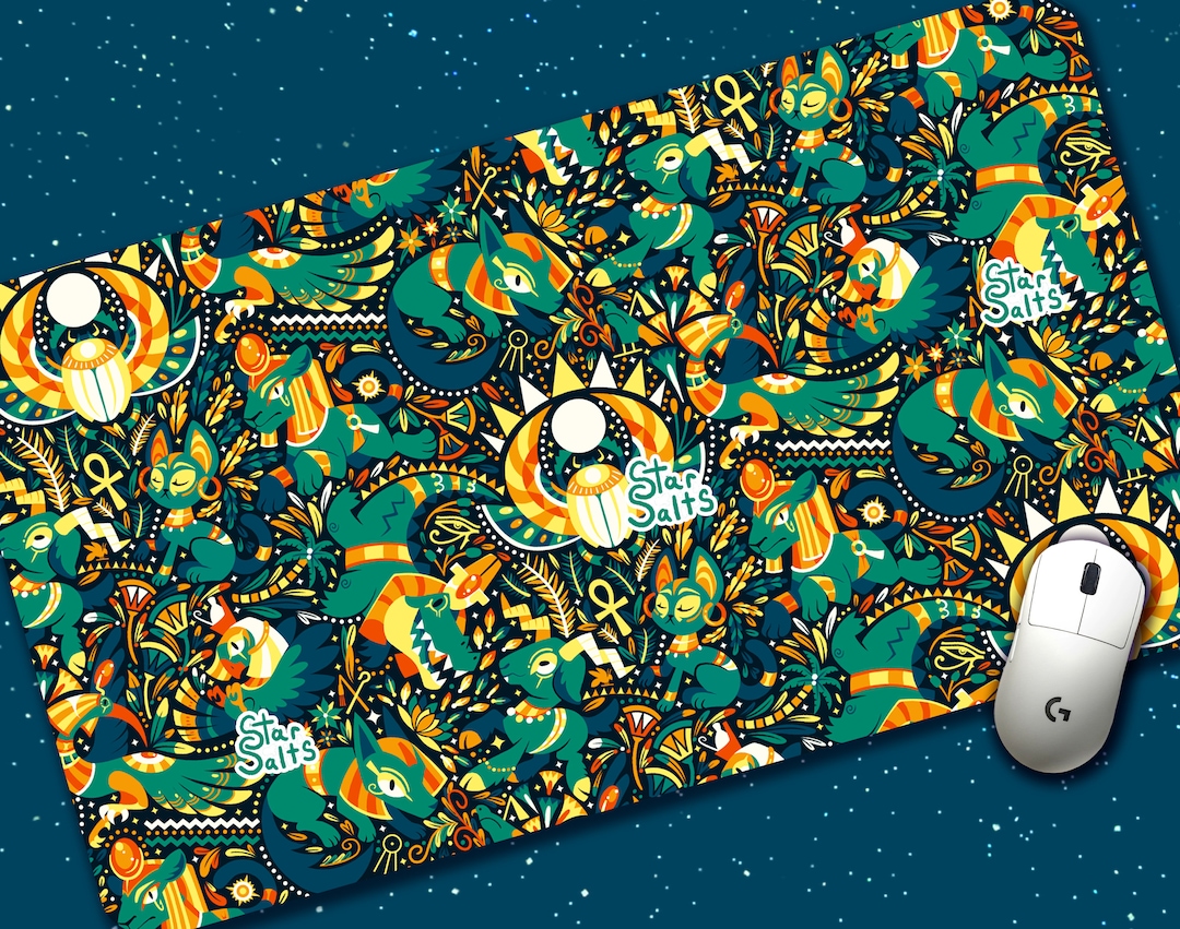 Egyptian Deities Jumbo Desk Mats - Etsy