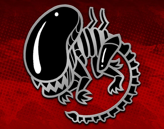 Pin On Xenomorph Vintage Xenomorph Enamel Pin – Harebrained