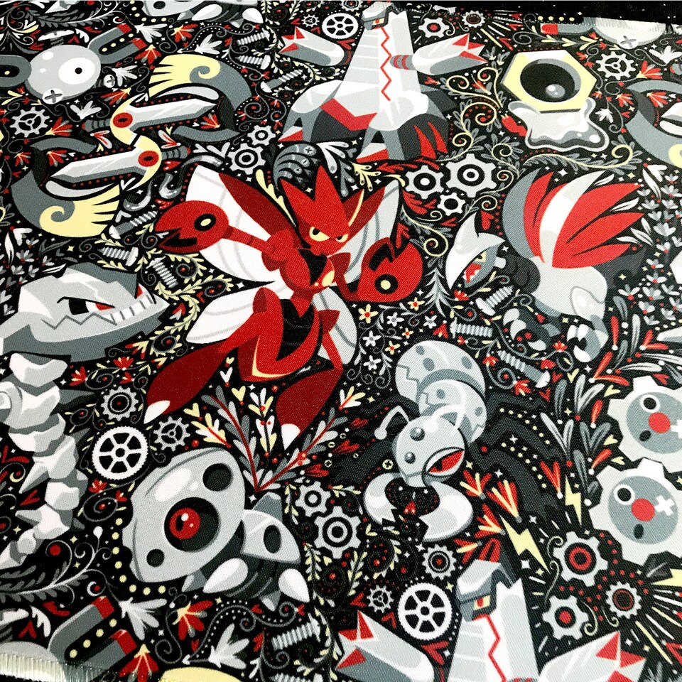 Steel Pokemon Mousepad Designed & Sold By Eduardo Moreira