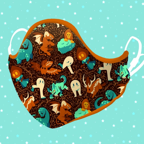 Cryptid Face Mask - Etsy