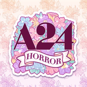 A24 Horror Sticker - Etsy