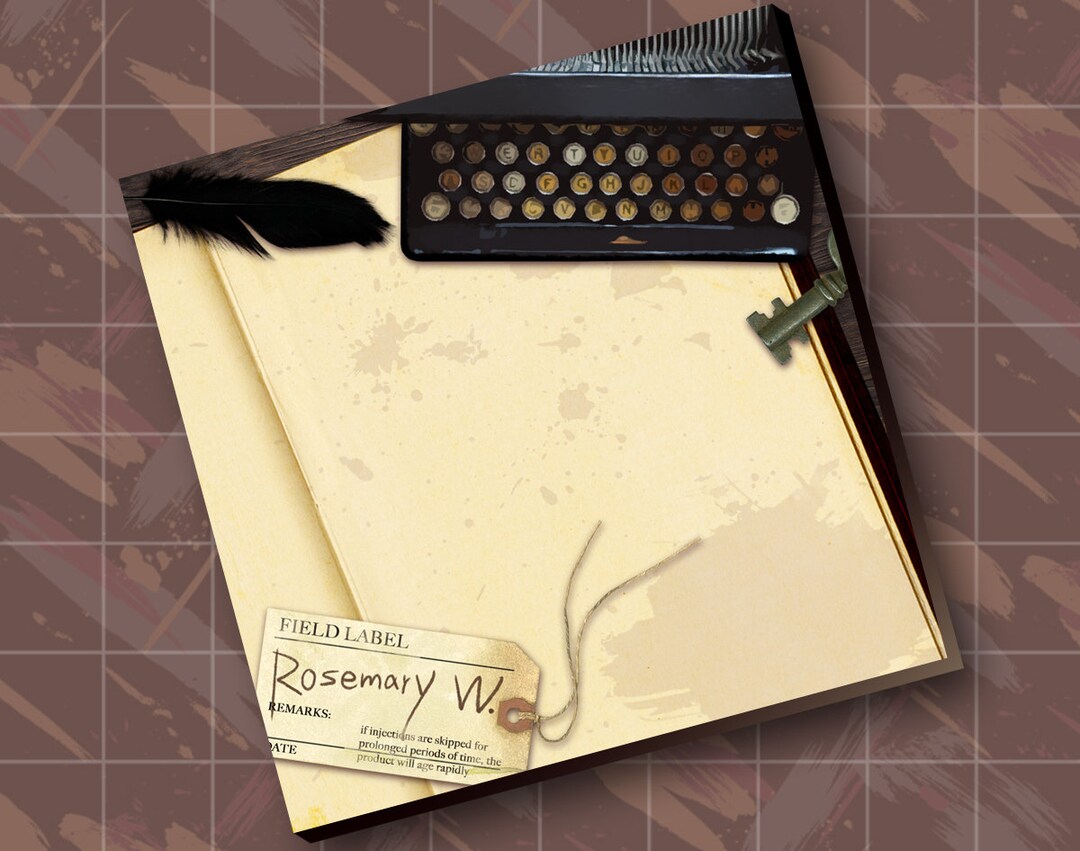 Resident Evil 8 Memo Pad - Etsy